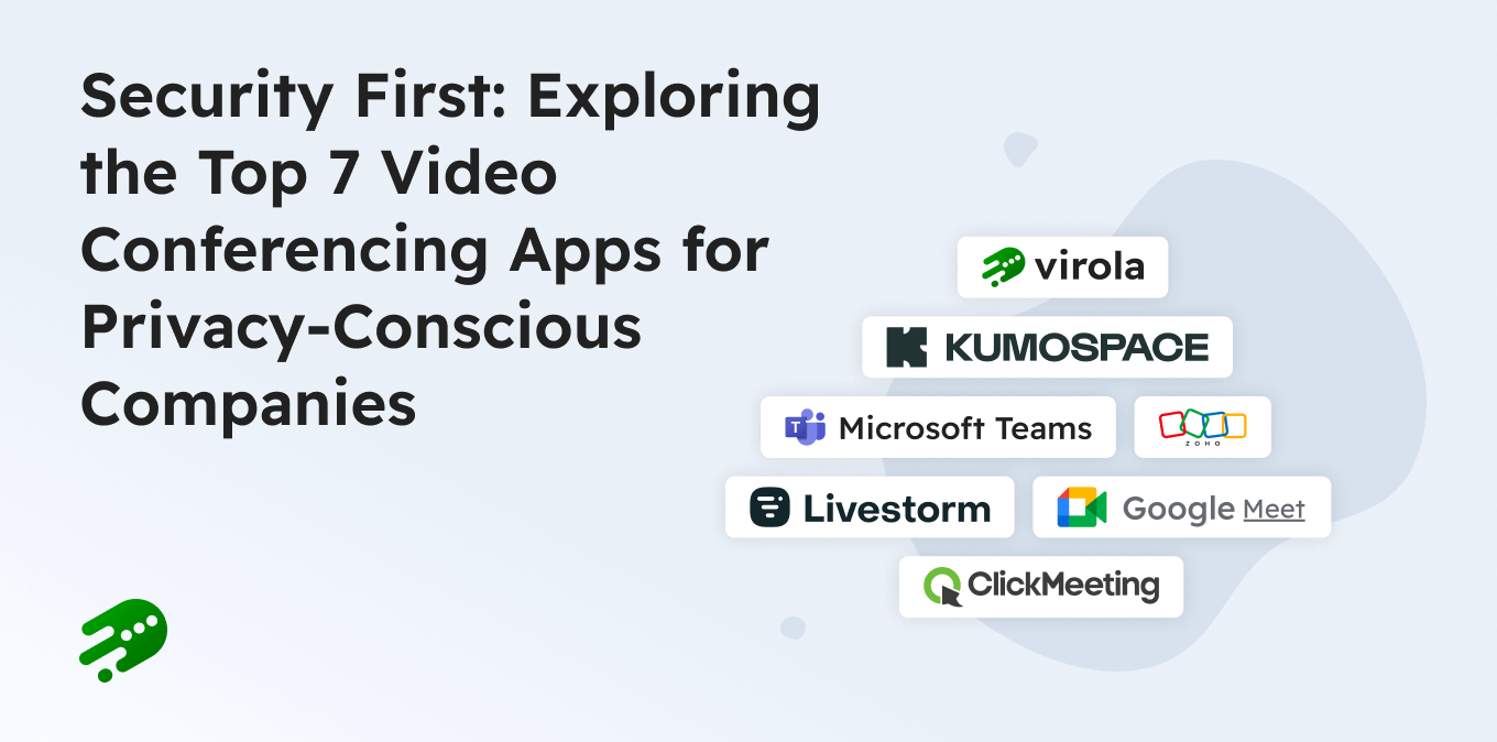 Security First: Exploring the Top 7 Video Conferencing Apps for Privacy ...